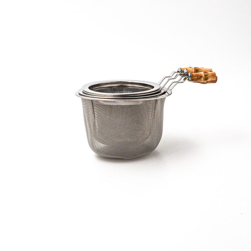 Teesieb aus Edelstahl Durchmesser 55 mm - TEZEN